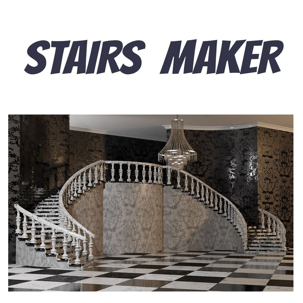 Stairs Maker | Object add-ons | Blendkit