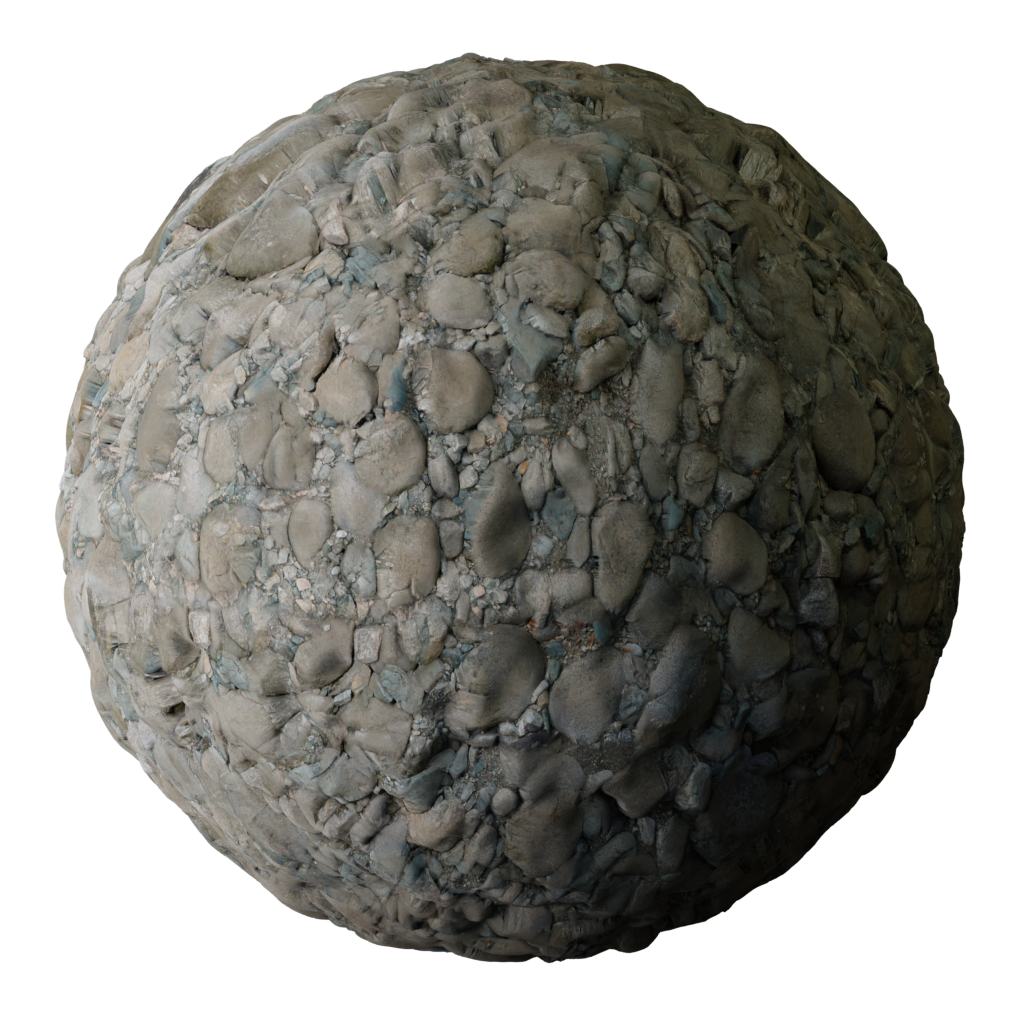 Rocks on River Side | FREE rock materials | BlenderKit