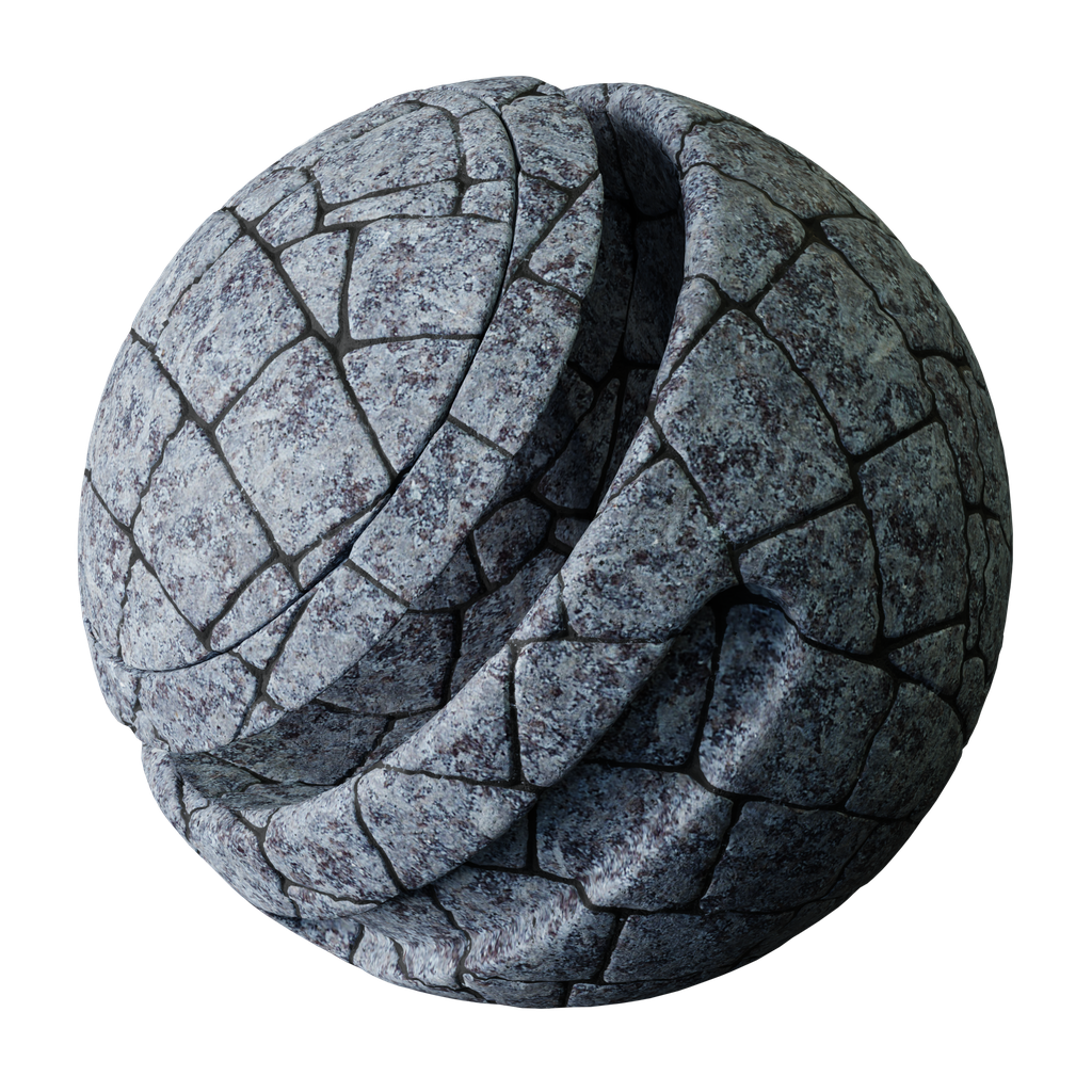Fan Concrete pavement | FREE tiles materials | BlenderKit