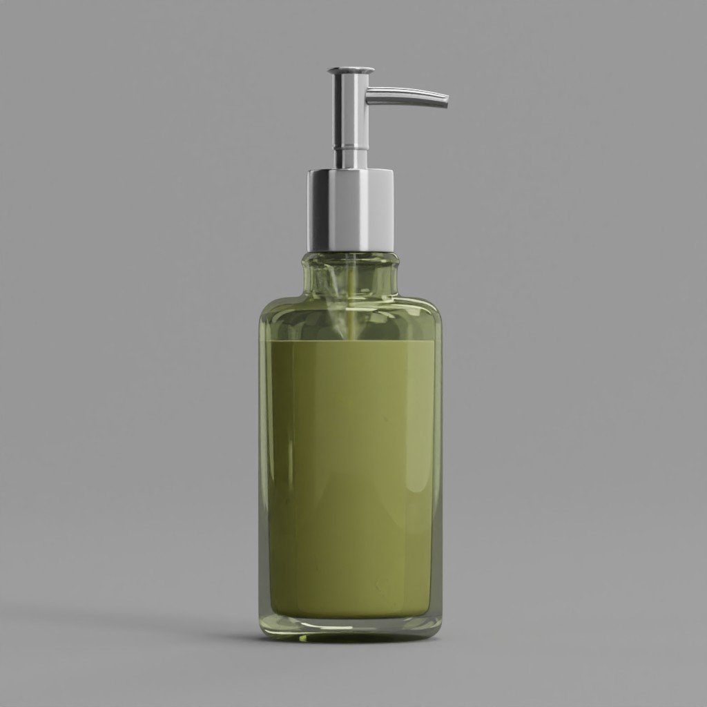 Liquid Soap Dispenser | FREE Bathroom Accessories models | BlenderKit