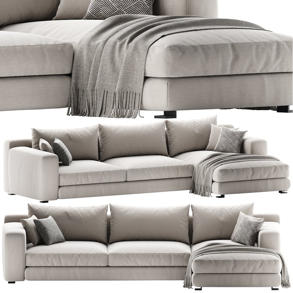SALOTTI ROGER Sofa | Sofas models | BlenderKit