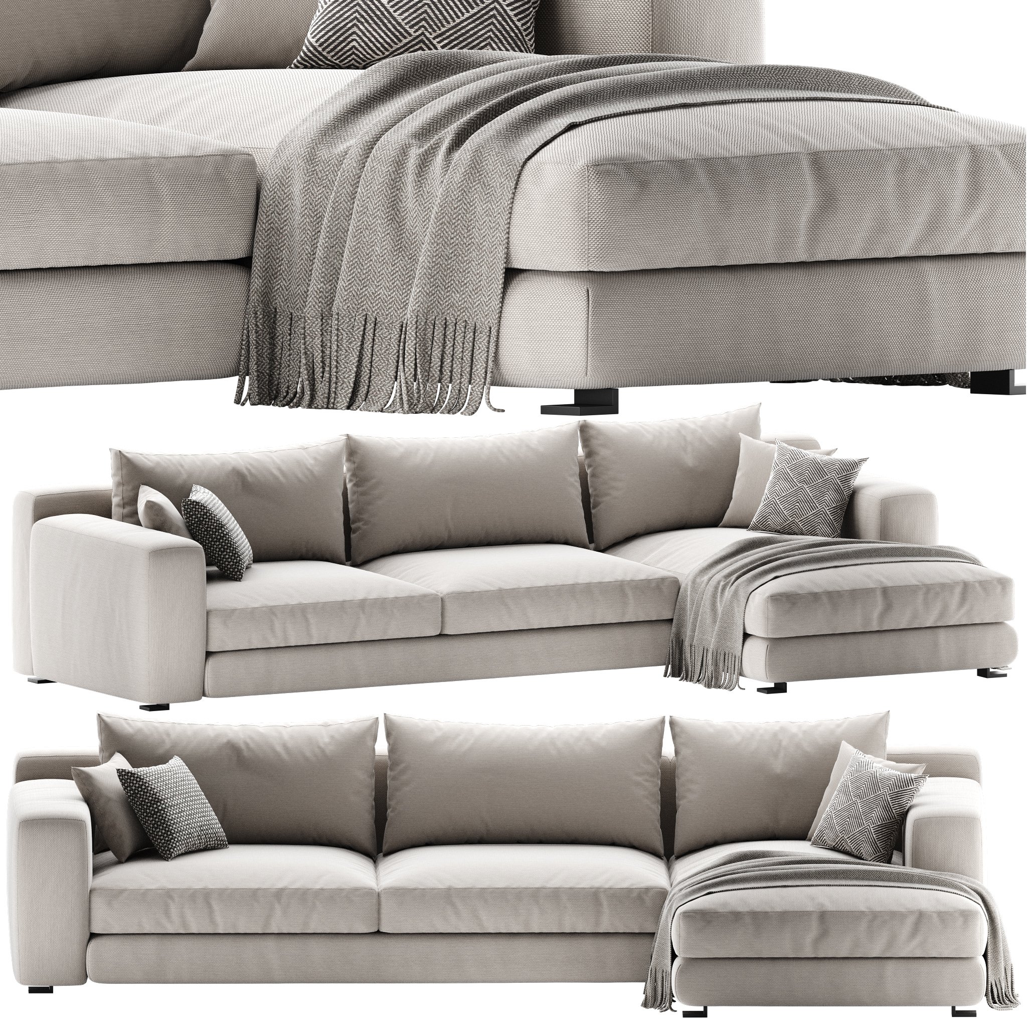 SALOTTI ROGER Sofa | Sofas models | BlenderKit