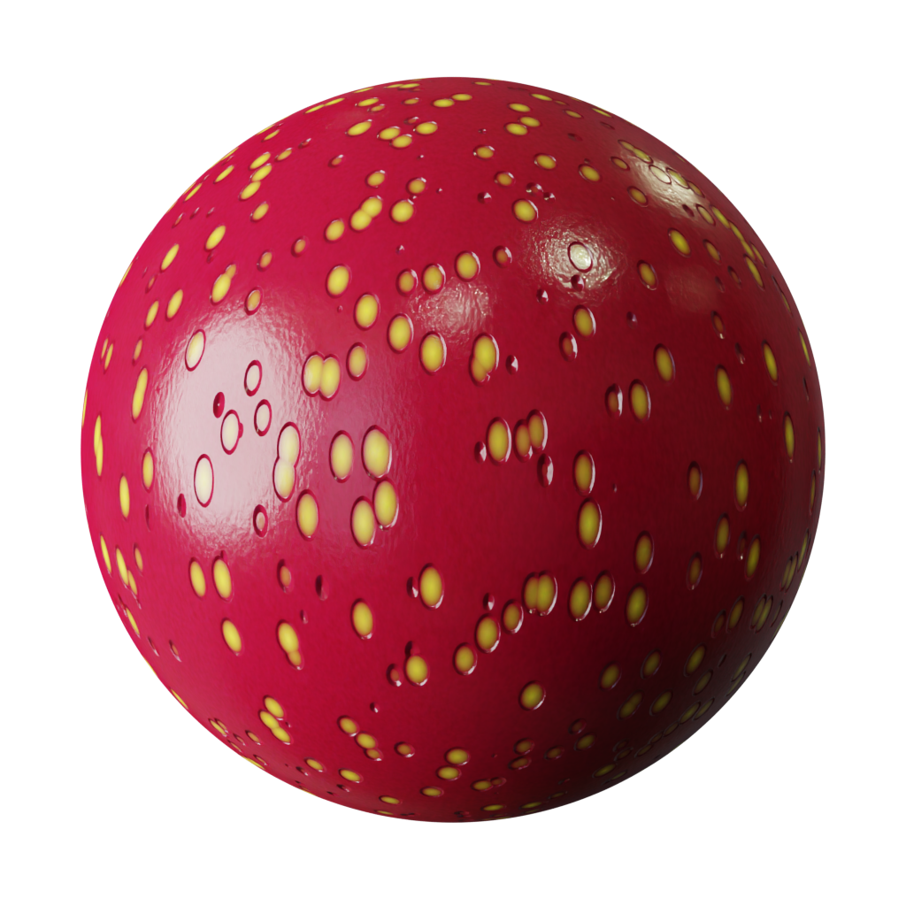 Procedural Strawberry | FREE food materials | BlenderKit
