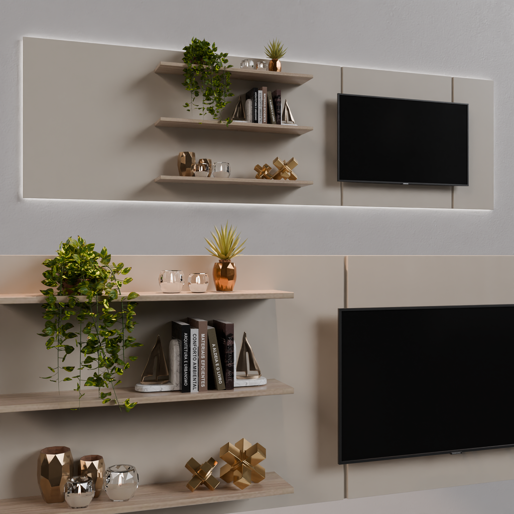 Tv panel 2 | Consoles models | BlenderKit