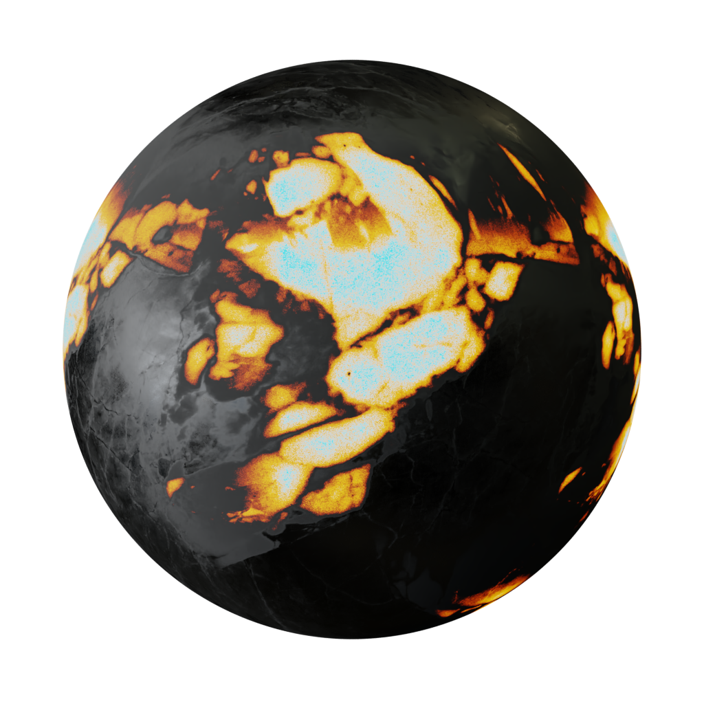 Lava three | FREE rock materials | BlenderKit