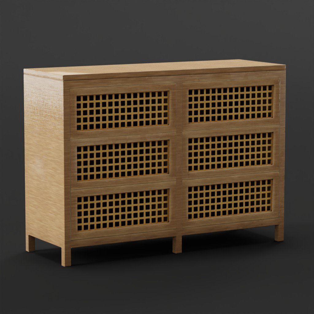 Chest Of Drawers | Sideboard & Drawers models | BlenderKit