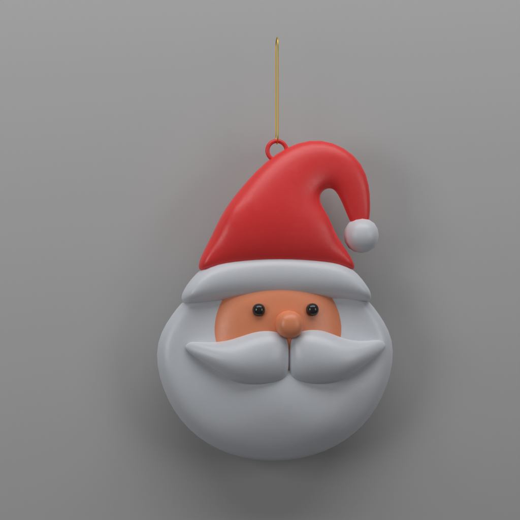 Santa Claus Christmas Decoration | Holiday Decorations models | BlenderKit