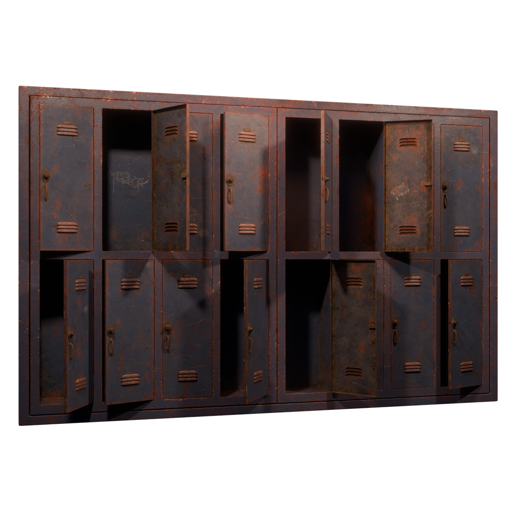 Lockers | FREE Cabinets models | BlenderKit