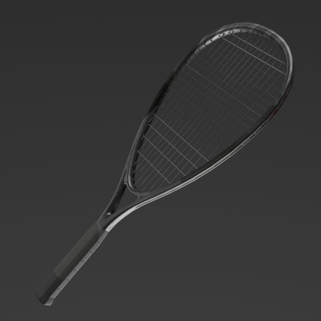 Speedminton Racket | Sport models | BlenderKit