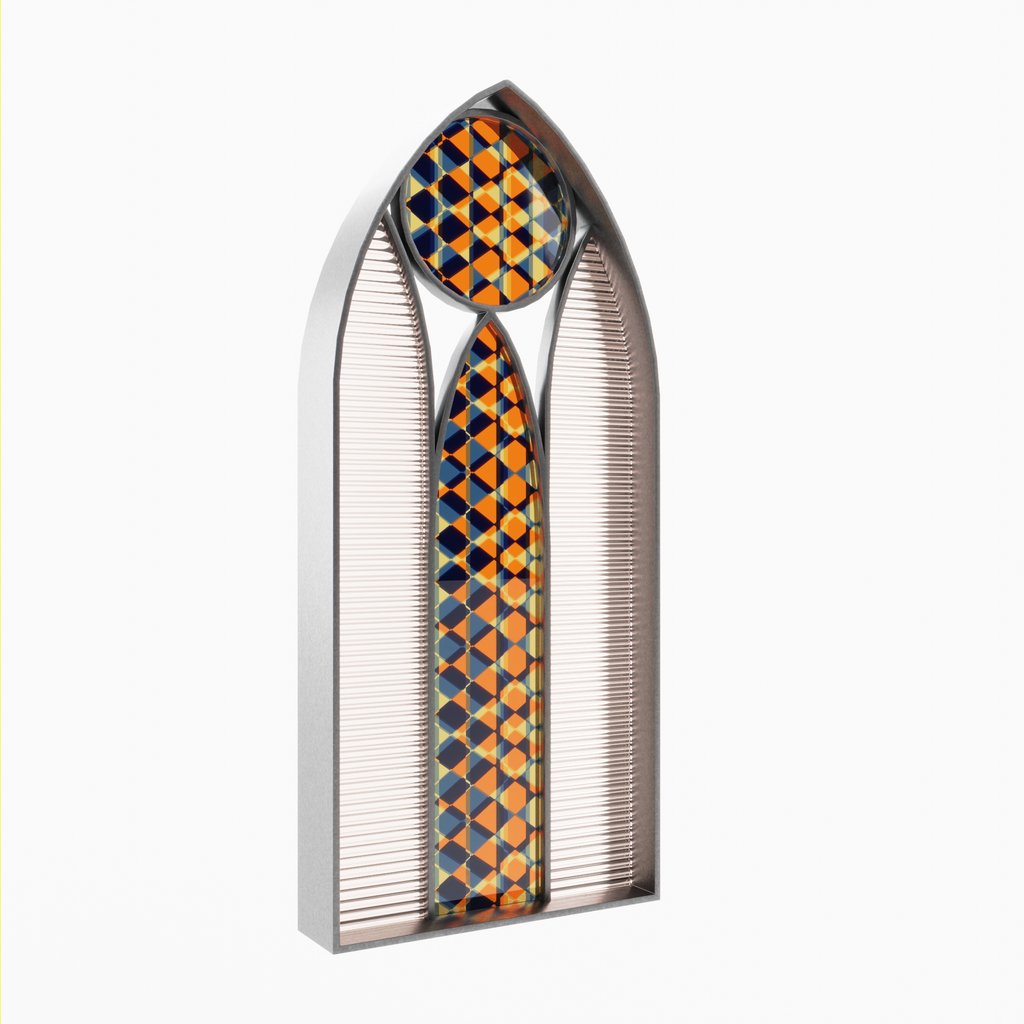 Gothic Window | FREE Windows models | BlenderKit