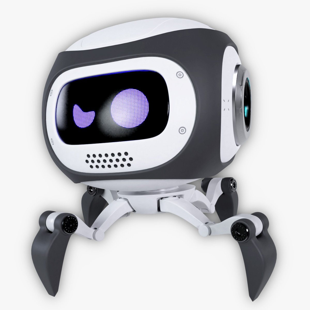 Tiny robot | Robots Characters models | BlenderKit