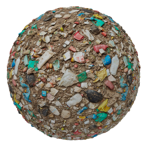 Household Garbage Heap | FREE ground materials | BlenderKit