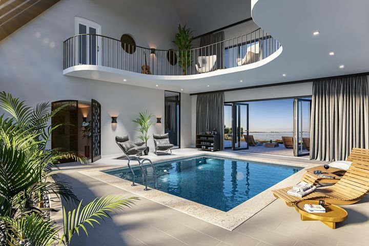 Swimming pool | Renders | BlenderKit