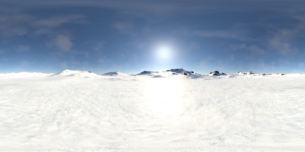 Snow Landscape | Landscapes HDRis | BlenderKit