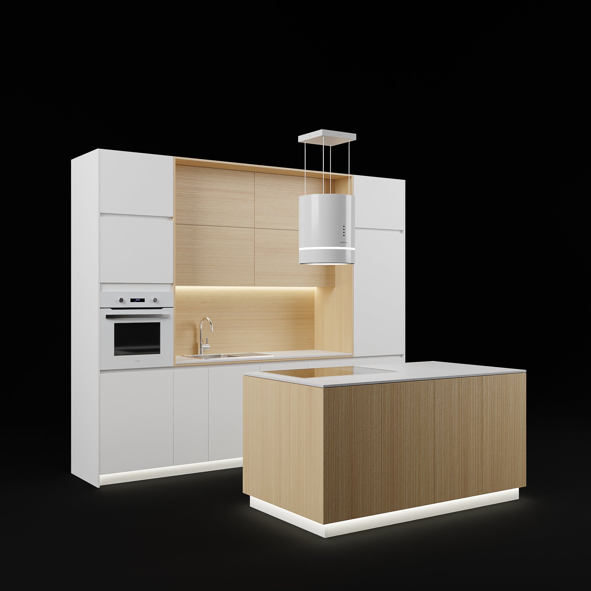 Kitchen Set 02 | Kitchen Sets models | BlenderKit