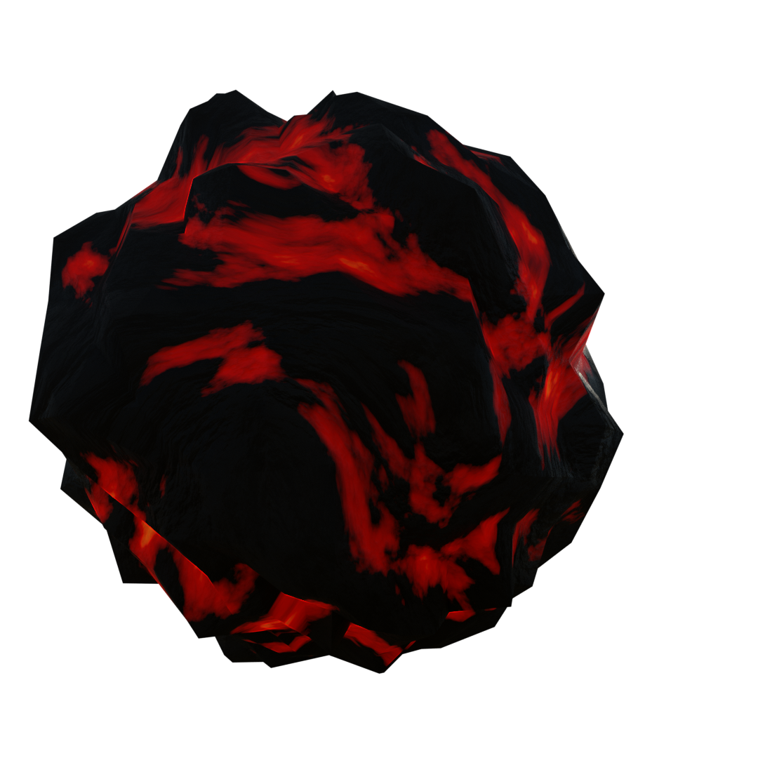 Red lava | FREE fx materials | BlenderKit