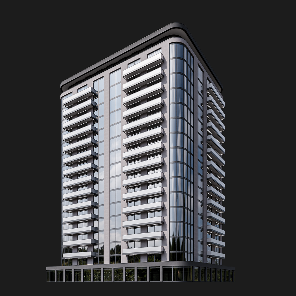 BlenderKit | Download the FREE Horizon Glow Tower model