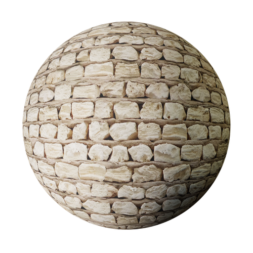 Maldivian Coral Brick Wall Texture | FREE bricks materials | BlenderKit