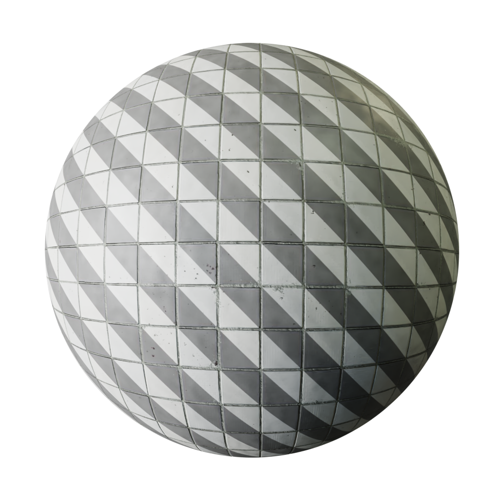Geometric Patterned Ceramic Tiles | FREE ceramic materials | BlenderKit