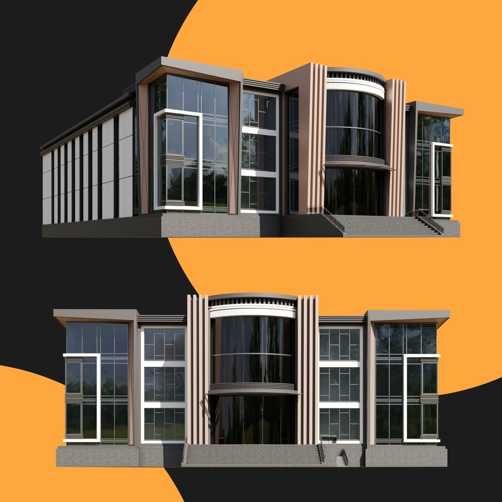BlenderKit | Download the FREE Office Building model