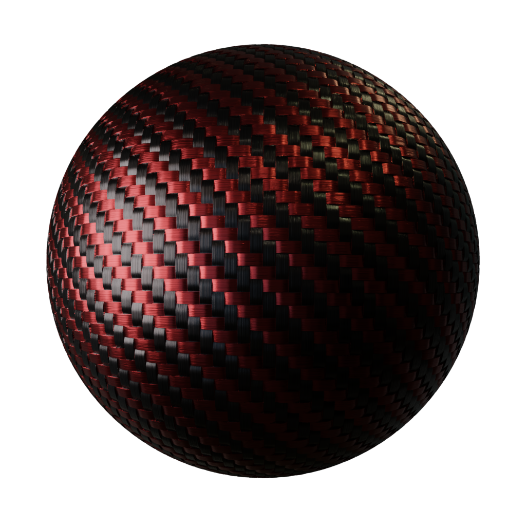 BlenderKit | Download the FREE Red Carbon Fiber material