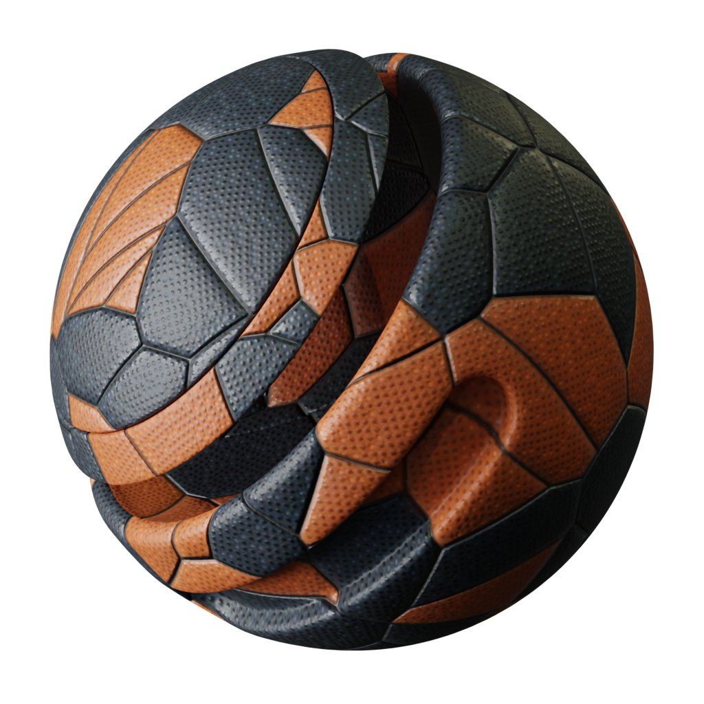 Mosaic Studded Rubber Plastic | FREE organic materials | BlenderKit