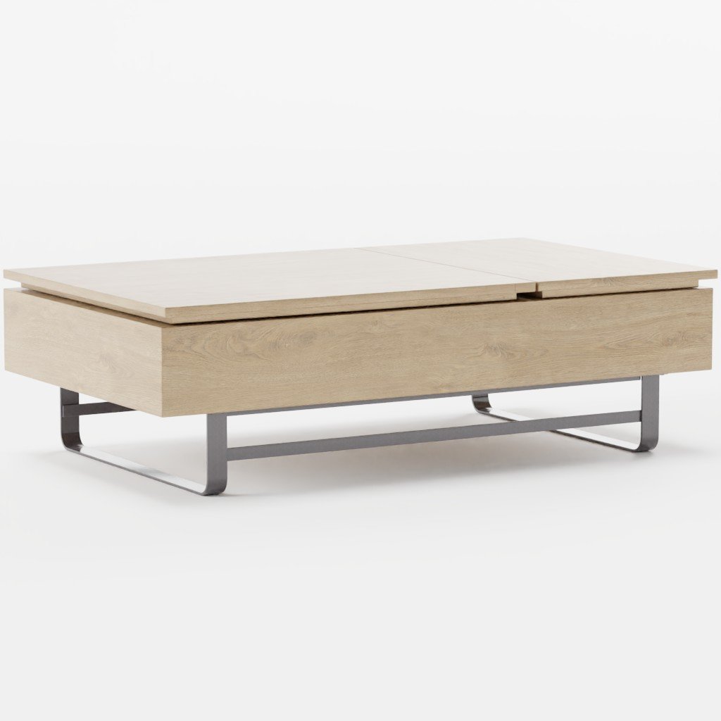 Tea table modern wood | Tables models | BlenderKit