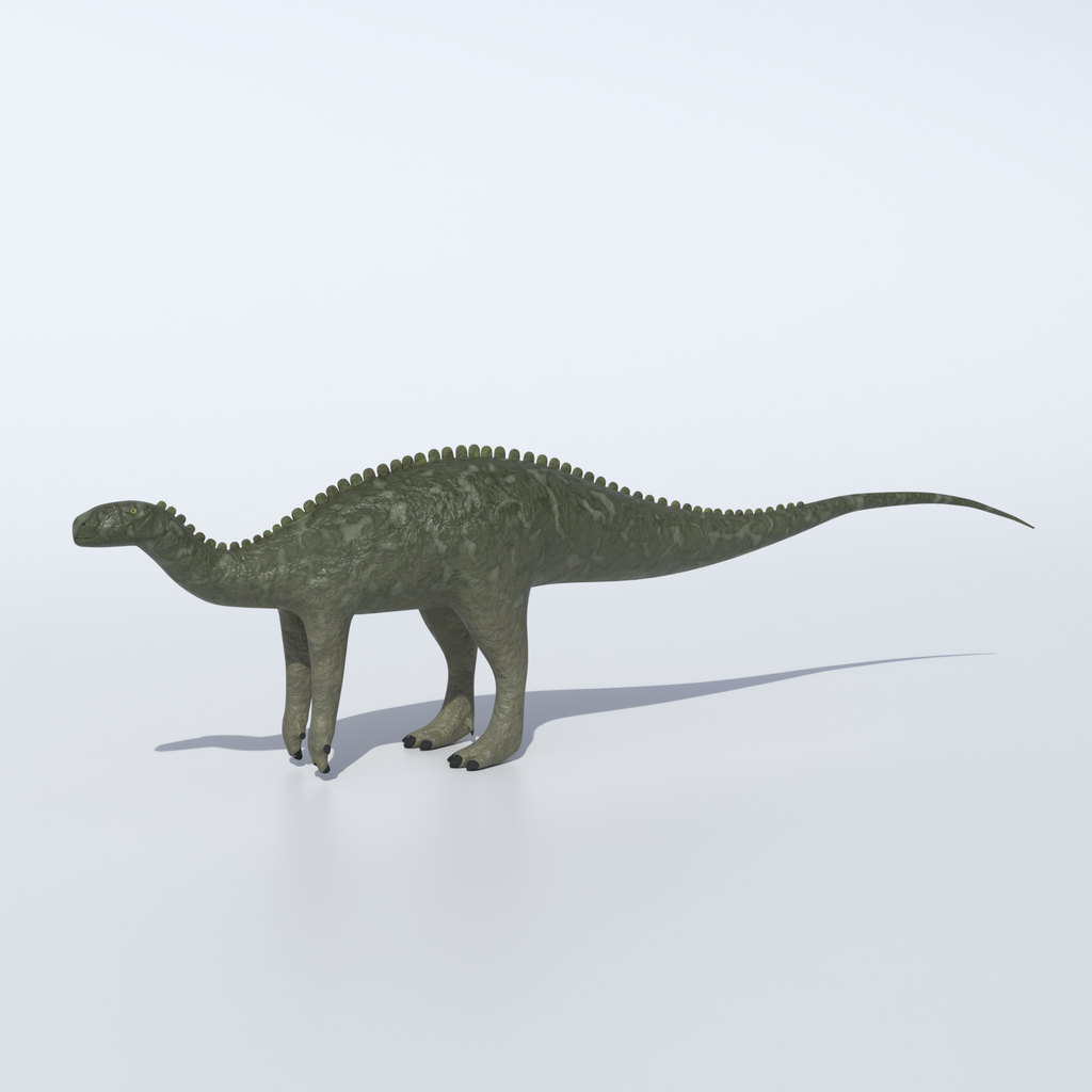 Cartoon Tenontosaurus | Dinosaurs models | BlenderKit