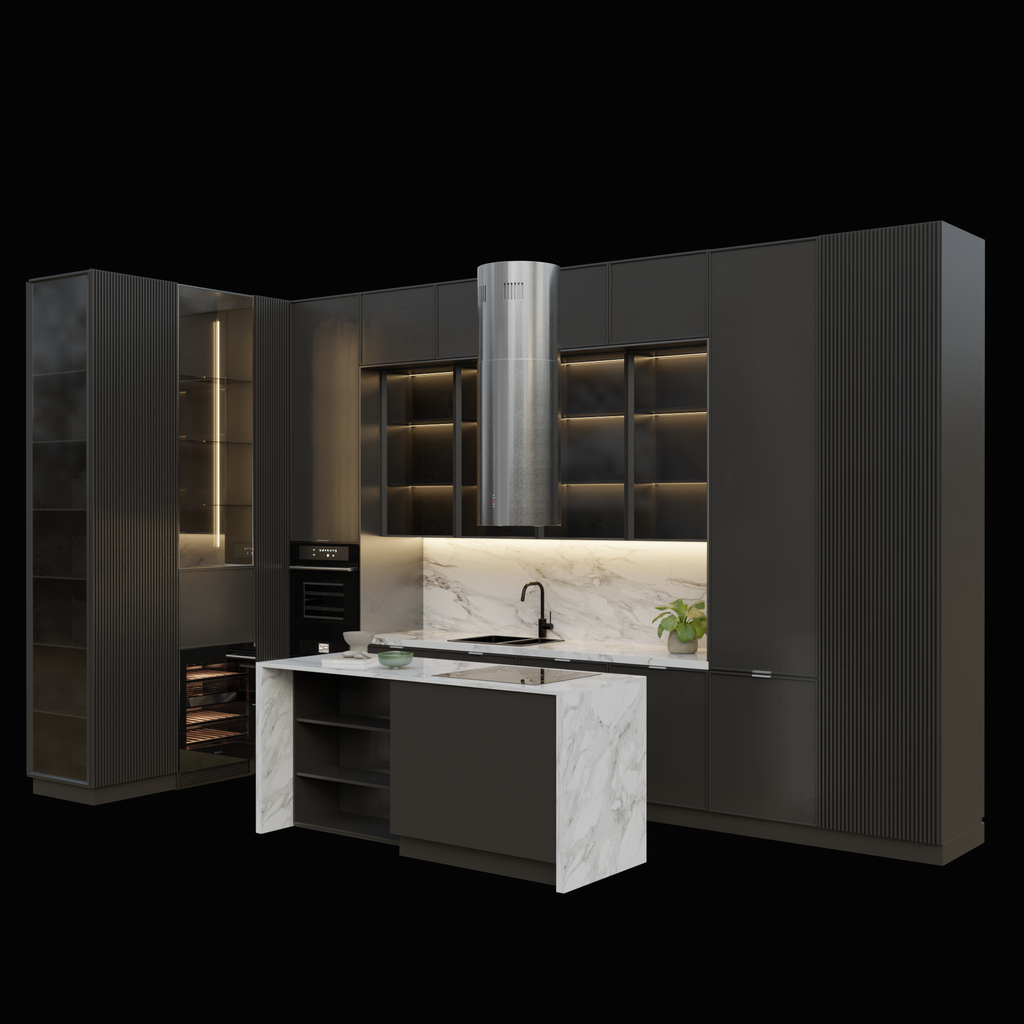 Kitchen modern | FREE Kitchen Sets models | BlenderKit