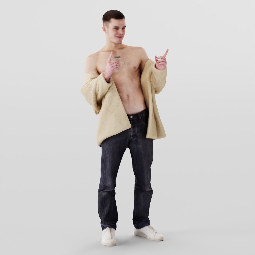 Bang Bang Bully | Men models | BlenderKit