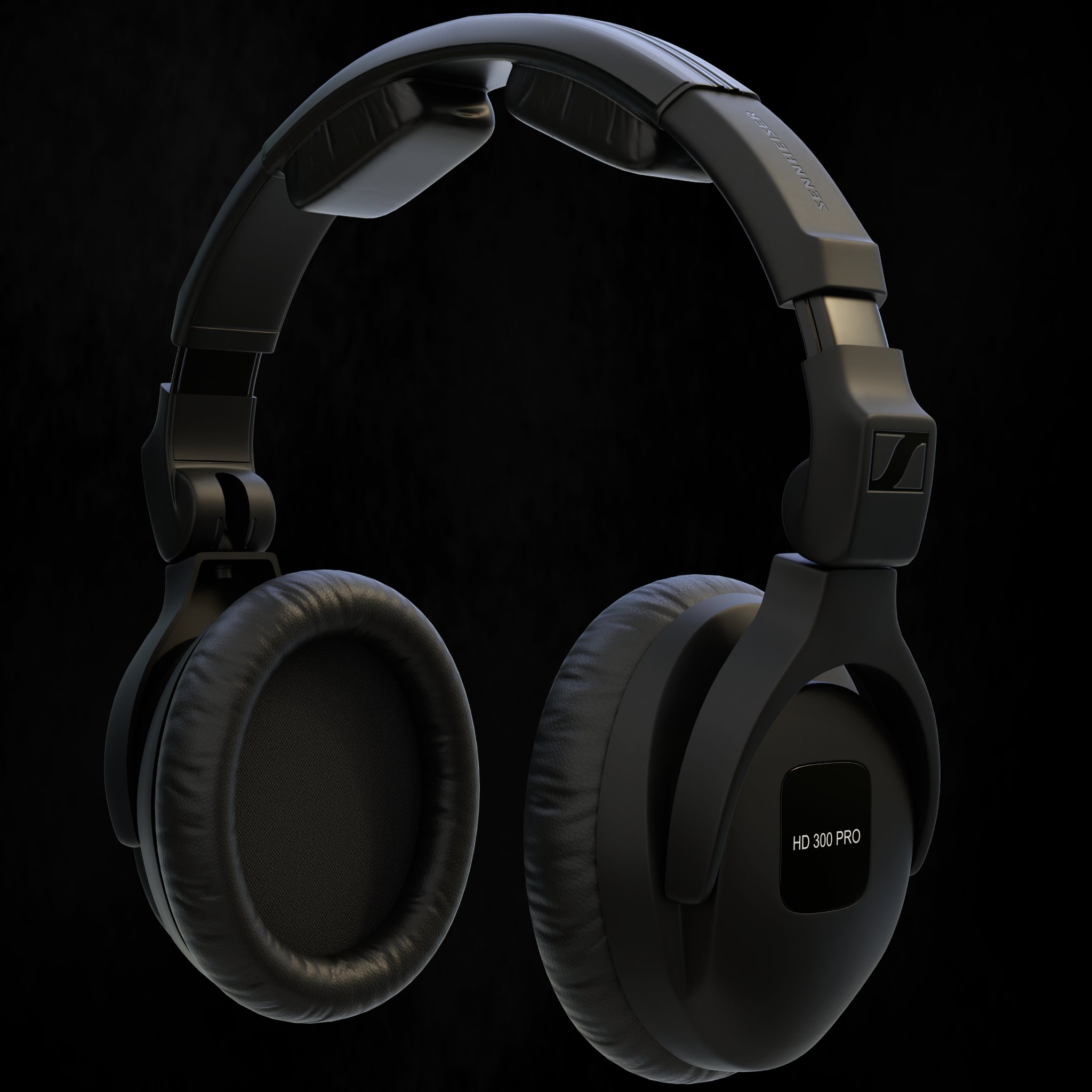 Headphone Sennheiser HD 300 PRO | Audio Devices models | BlenderKit