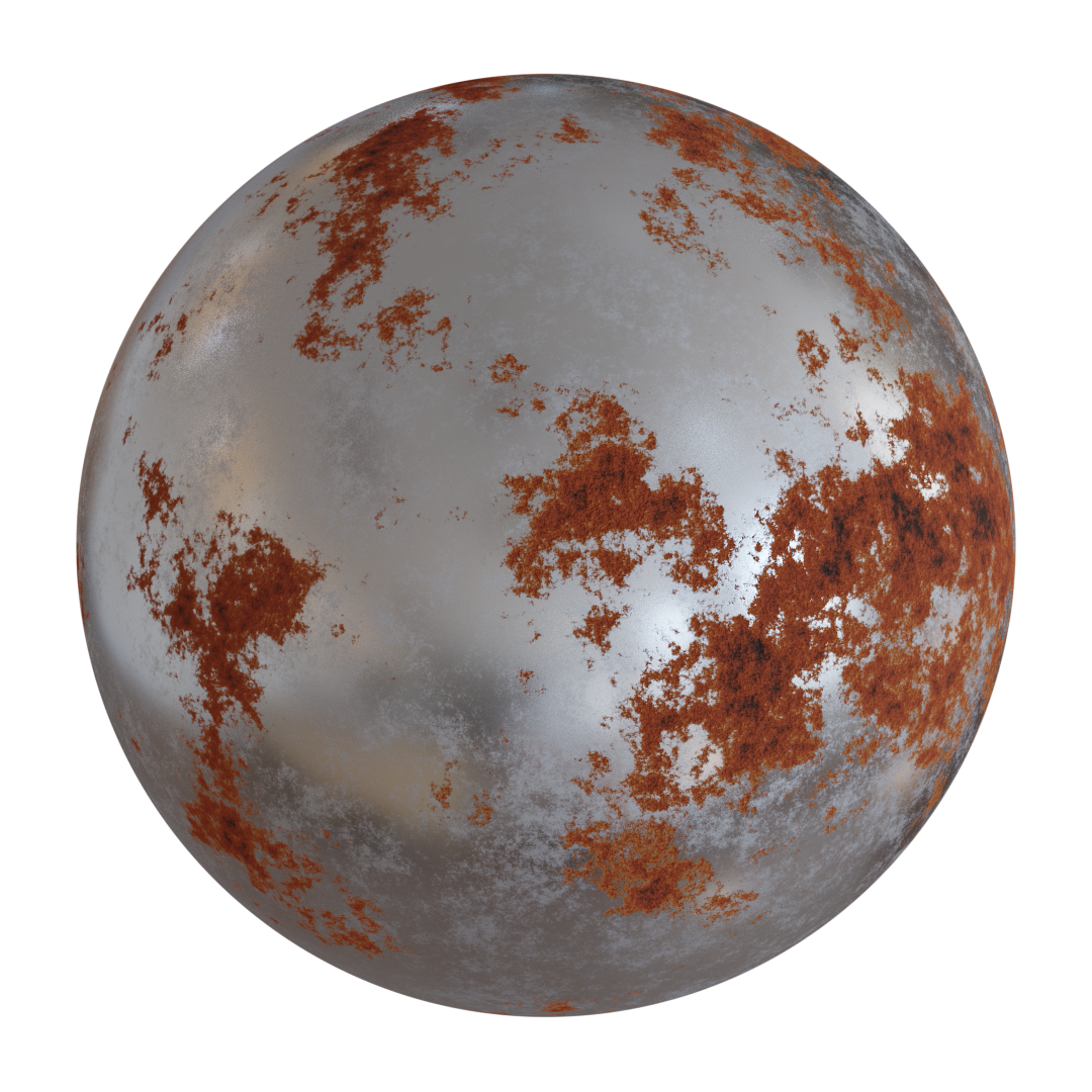 Rusty | FREE metal materials | BlenderKit