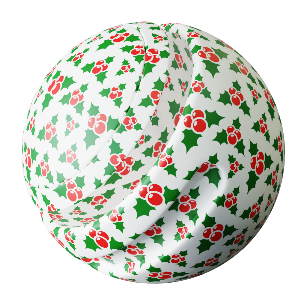 BlenderKit Download The FREE Christmas Wrapping Paper 11 Material