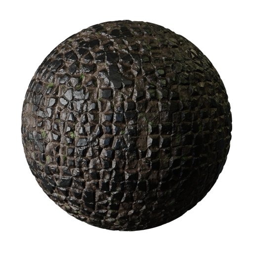 Cobble Stone | FREE stone materials | BlenderKit