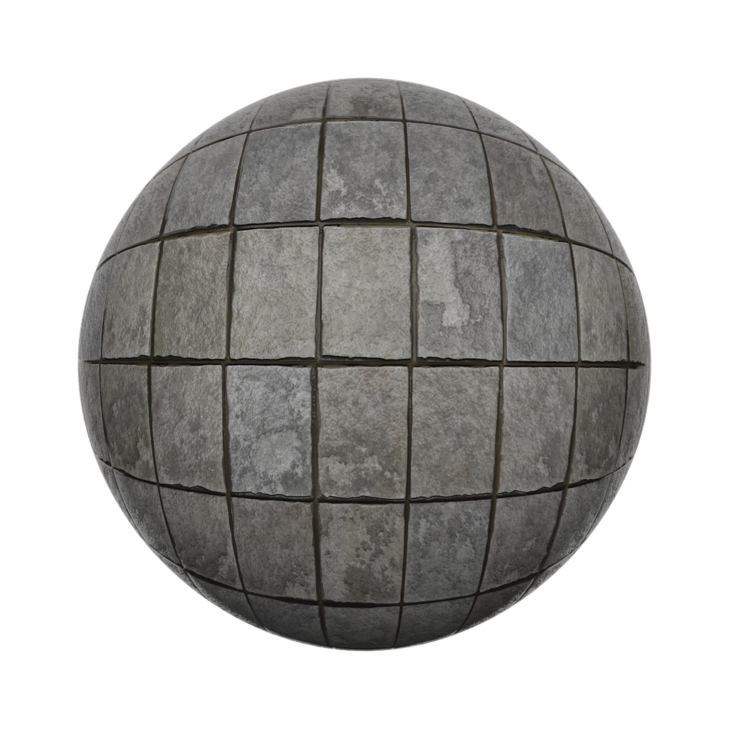 Old tiles plate | FREE tiles materials | BlenderKit