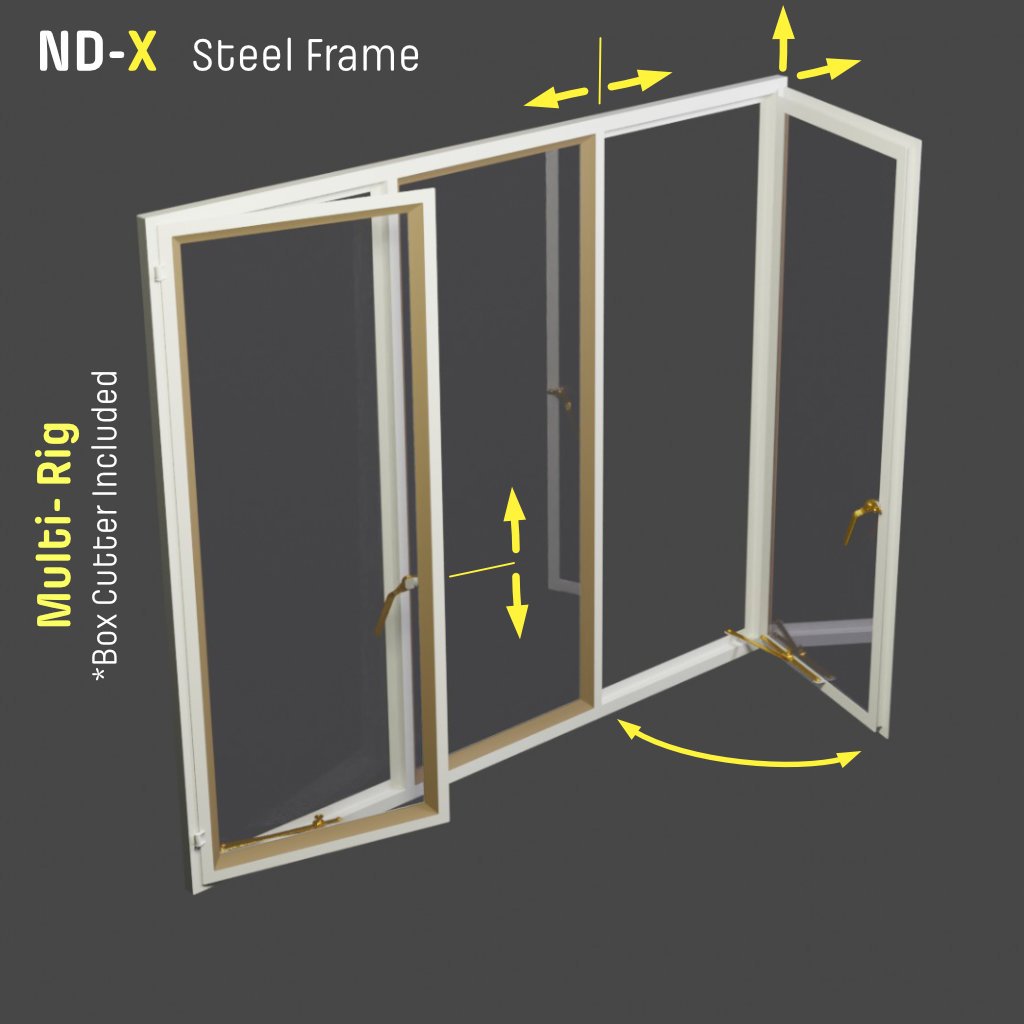 Window ND-X | FREE Windows models | BlenderKit