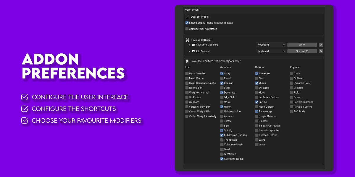 Modifiers Toolbox | BlenderKit