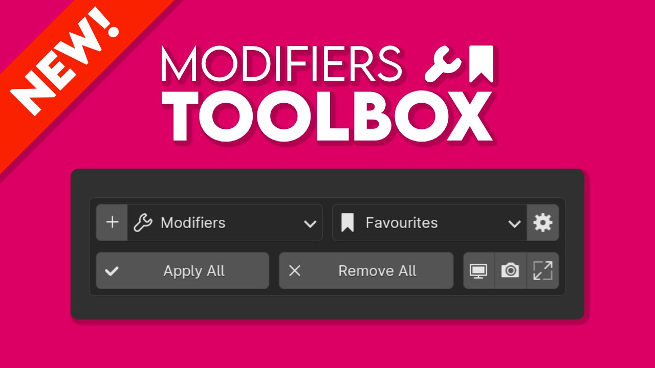 Modifiers Toolbox | BlenderKit