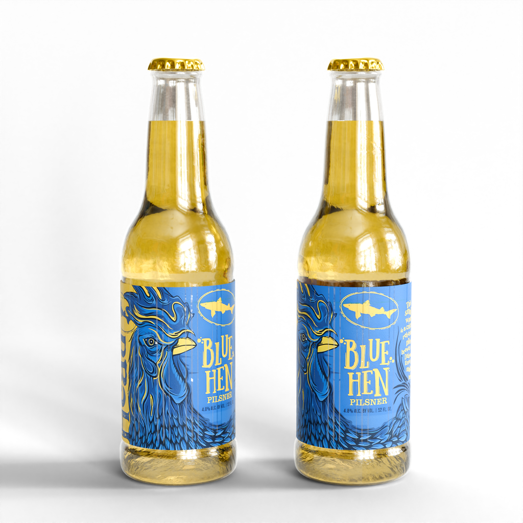 Blue Hen Beer Bottle | Beverages models | BlenderKit