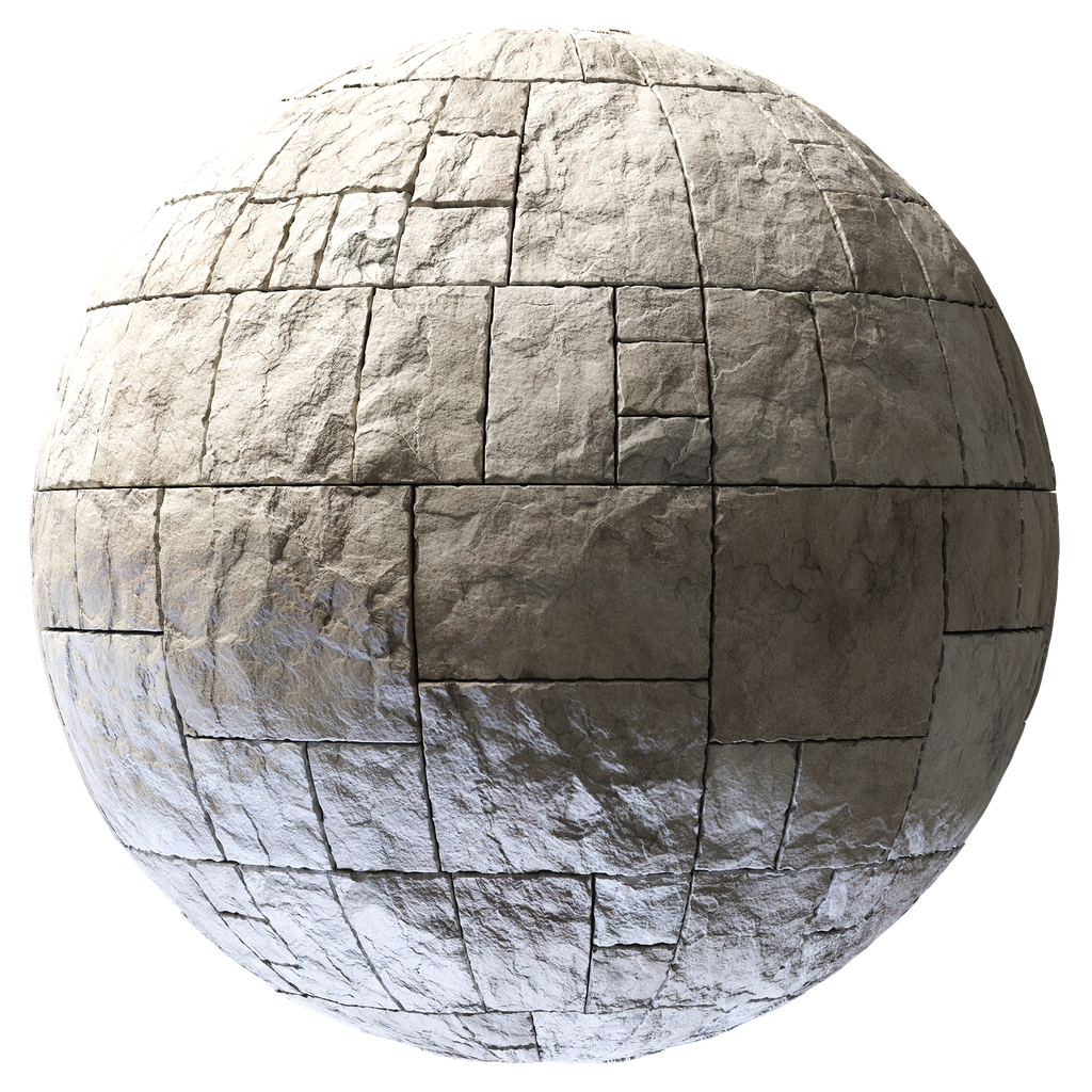 BlenderKit | Download the FREE Stone panels 01 material