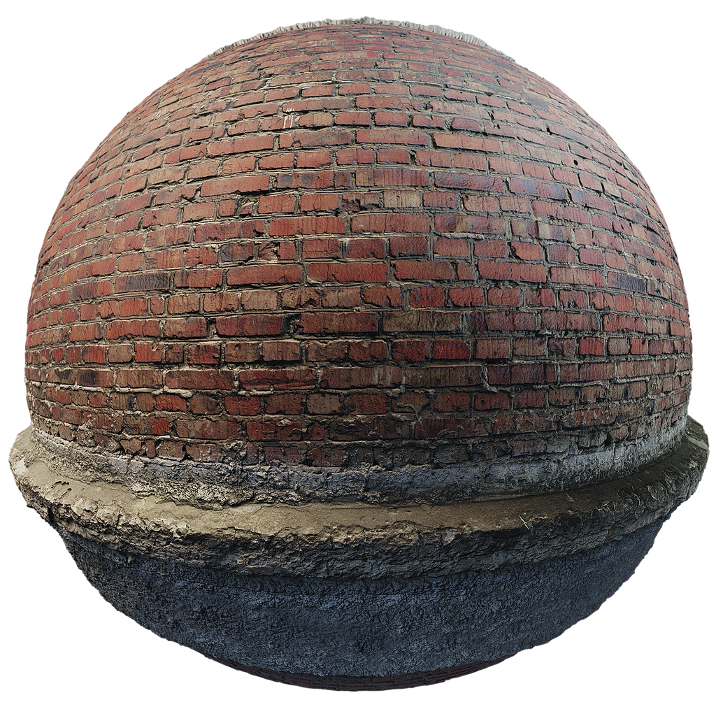 Bricks wall trim scan | FREE bricks materials | BlenderKit