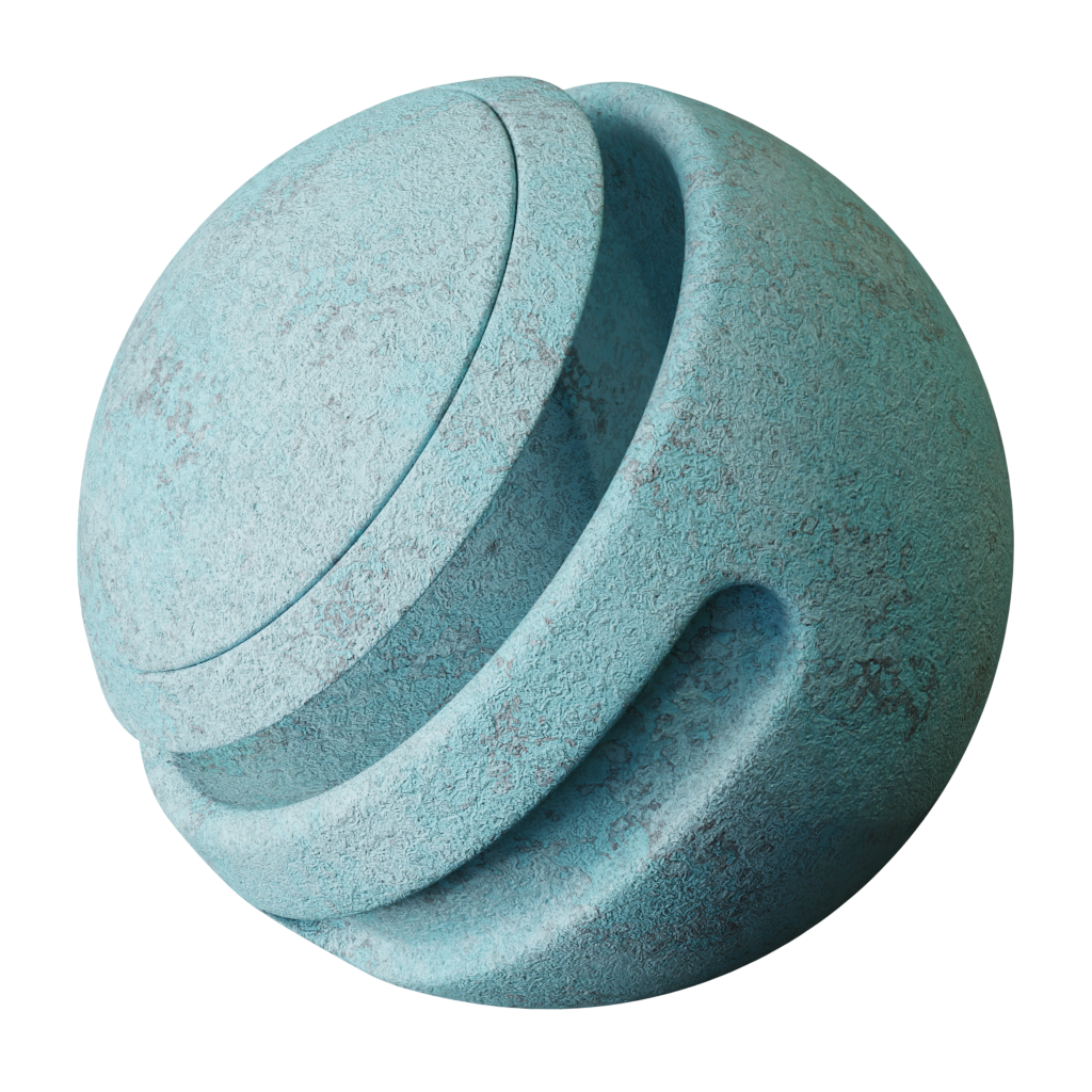 Blue Old Plastered Wall | FREE plaster materials | BlenderKit