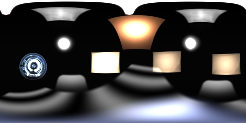 Studio Light Black White Light | FREE Studio HDRis | BlenderKit