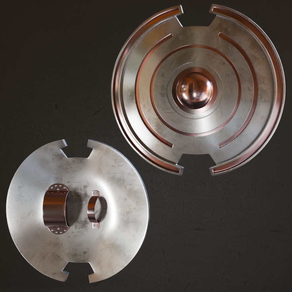 MK Shield 002 | Historical Weapons models | BlenderKit