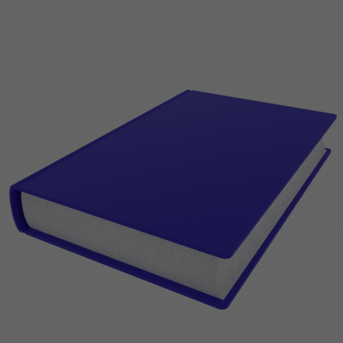 Simple book | 3D Book models | BlenderKit