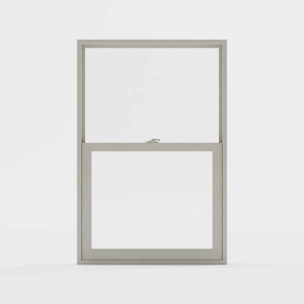 Single hung window | FREE Windows models | BlenderKit