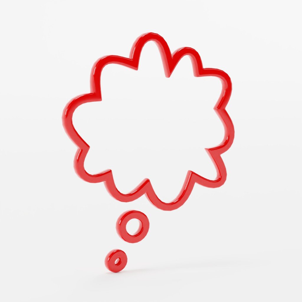 Speech Bubble | Signs models | BlenderKit