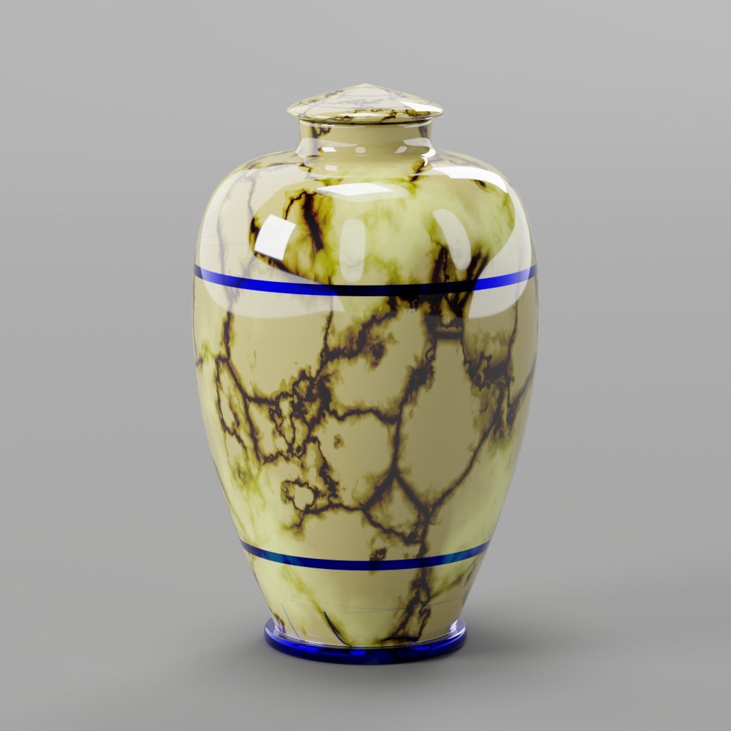 Luxury Ivory Ceramic Blue Gold Accent | FREE Interior Design models ...