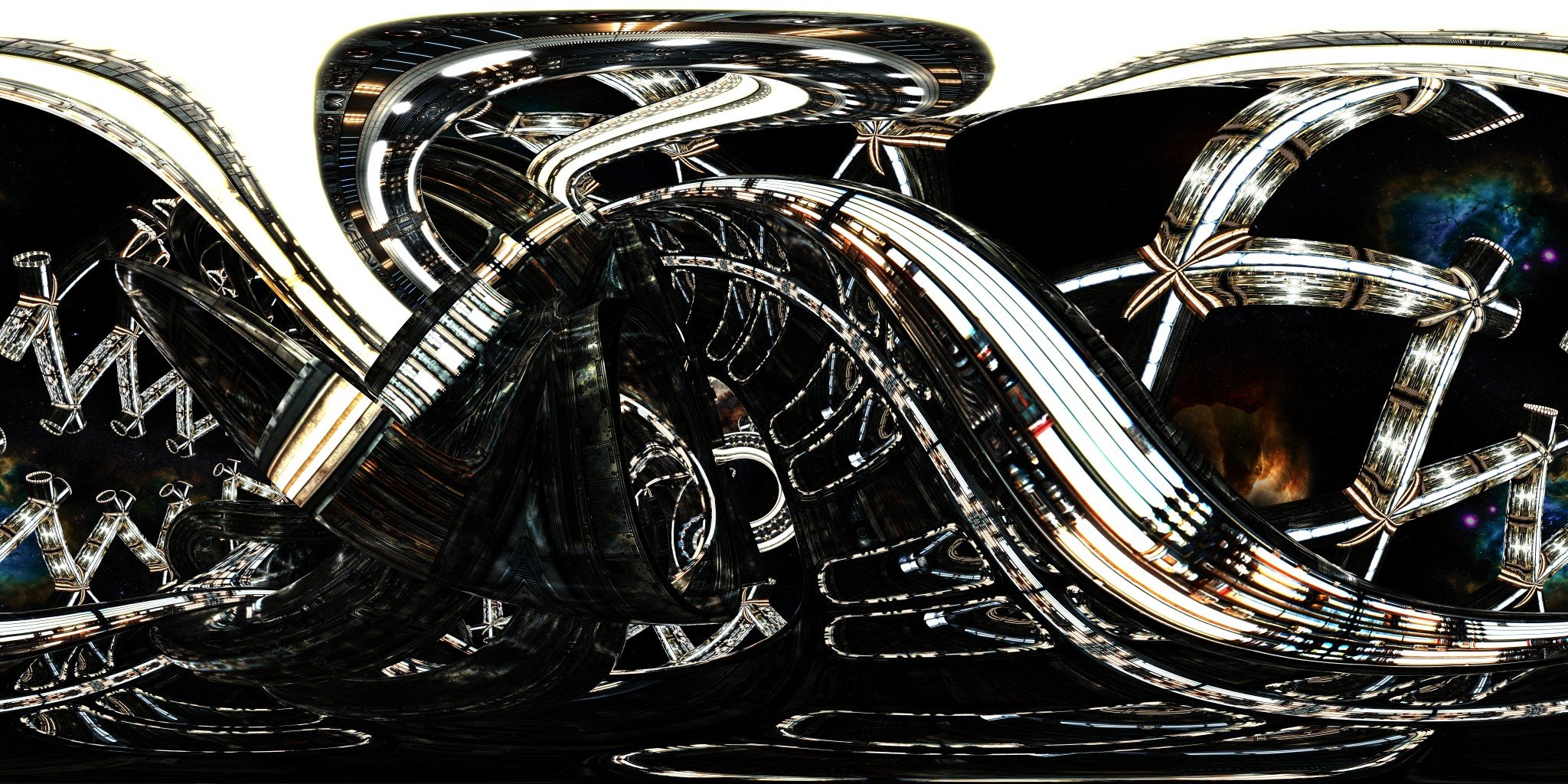 FuSion | FREE Futuristic Environments HDRis | BlenderKit