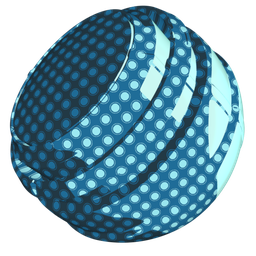 Cartoon Double Circle Pattern (Eevee) | FREE fx materials | BlenderKit